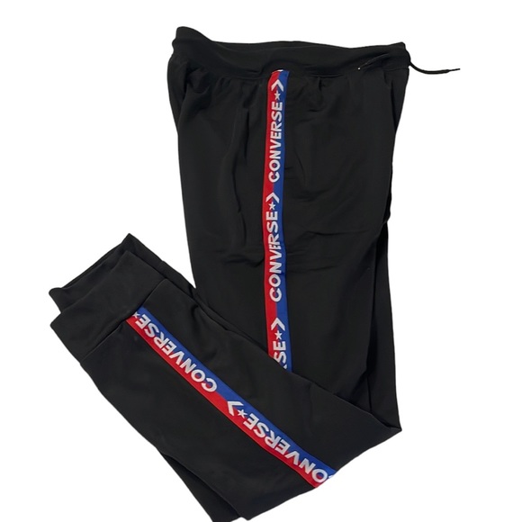 Converse | Bottoms | Converse Big Boys Tricot Taping Track Pants | Poshmark